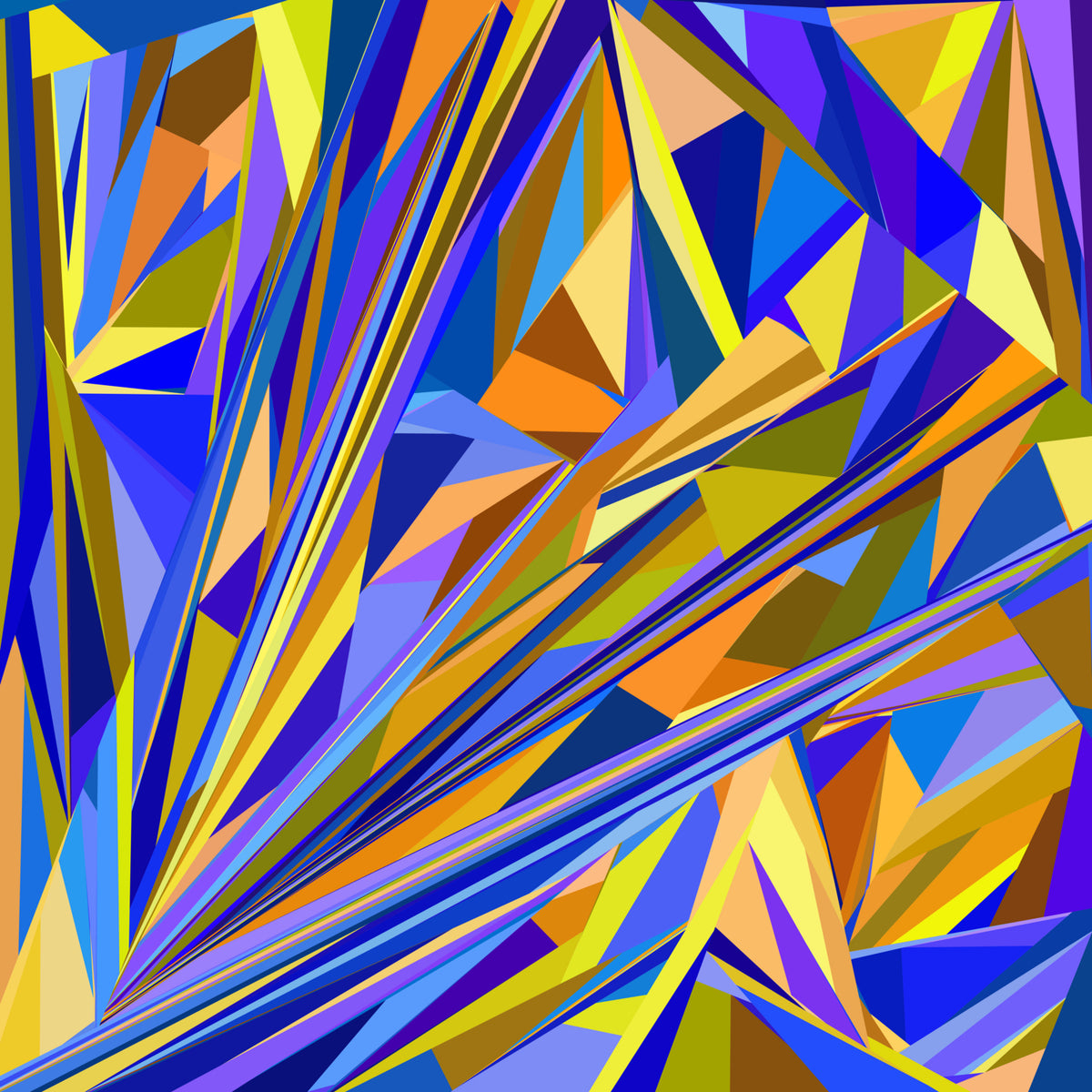 Kandinsky geometry - Art Print by Dmitry Chernov | GIANT ART