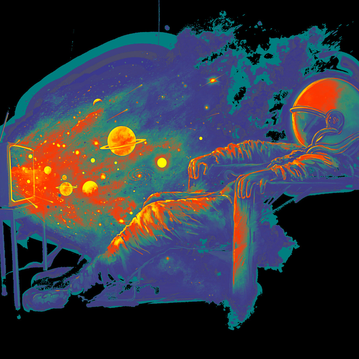 Cosmic Channel - Art Print by Francis Mi Oza | GIANT ART