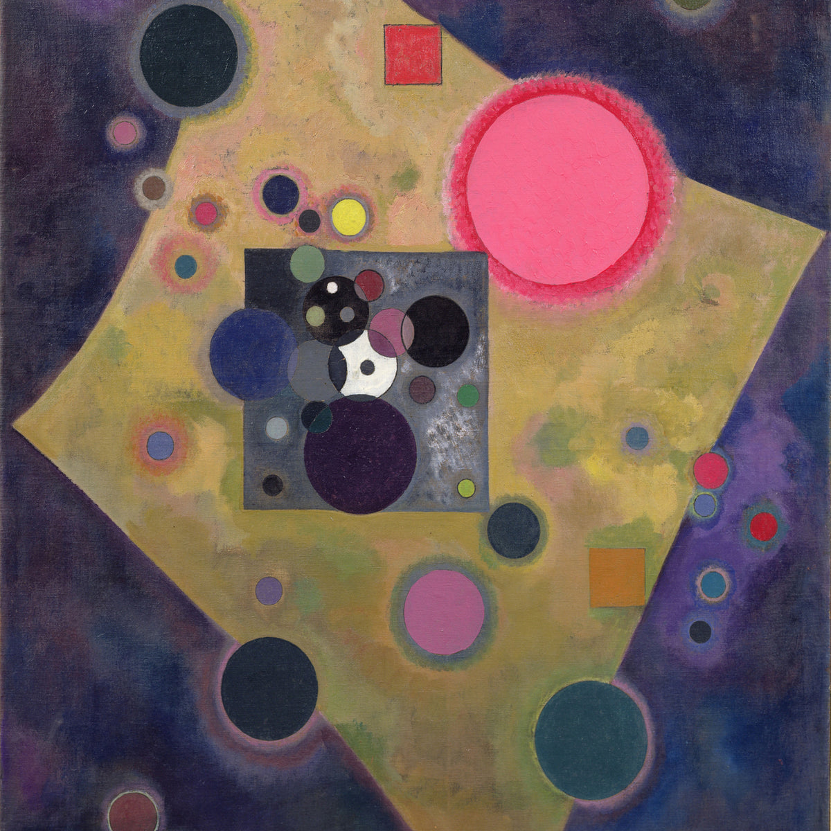 Accent en Rose, 1926 - Art Print by Wassily Kandinsky | GIANT ART