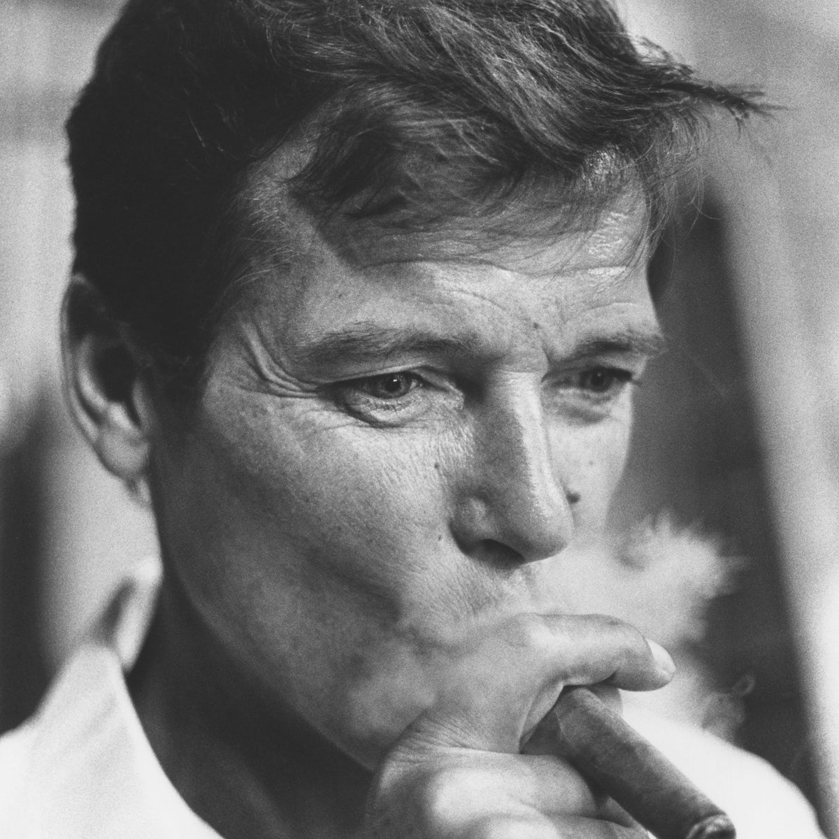 Roger Moore - Art Print by © Classic Picture Library / Bridgeman Images ...