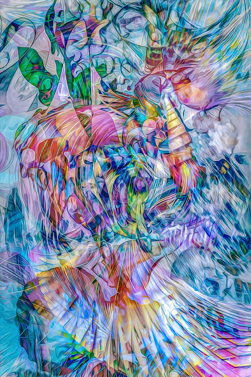 Watching Waves Collide - Art Print by Eric Ton | GIANT ART