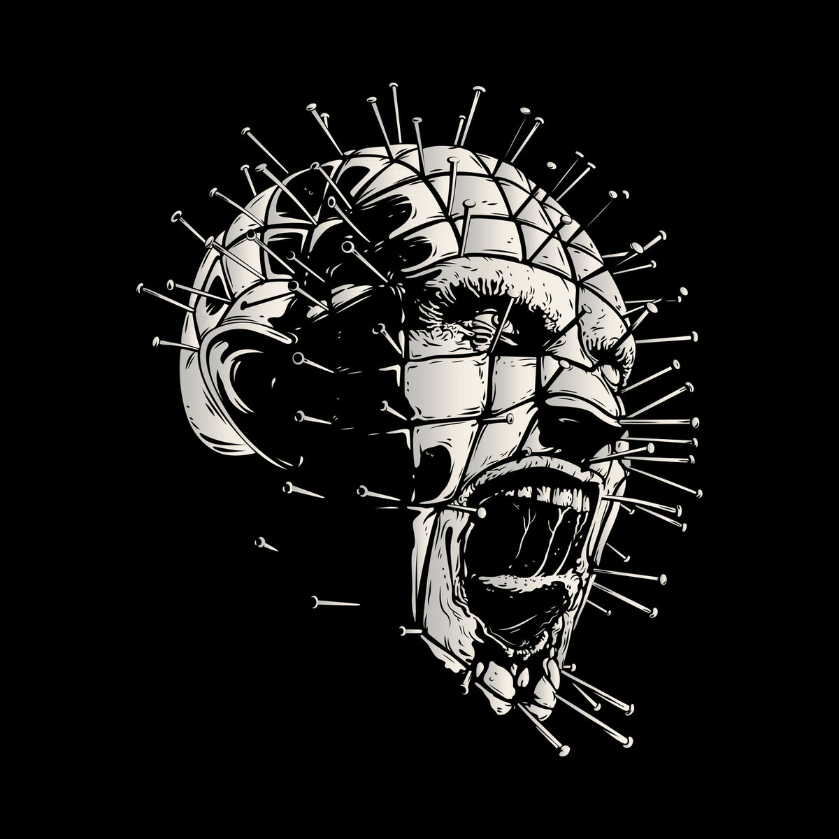 Pinhead - Art Print by Nick Beery | GIANT ART