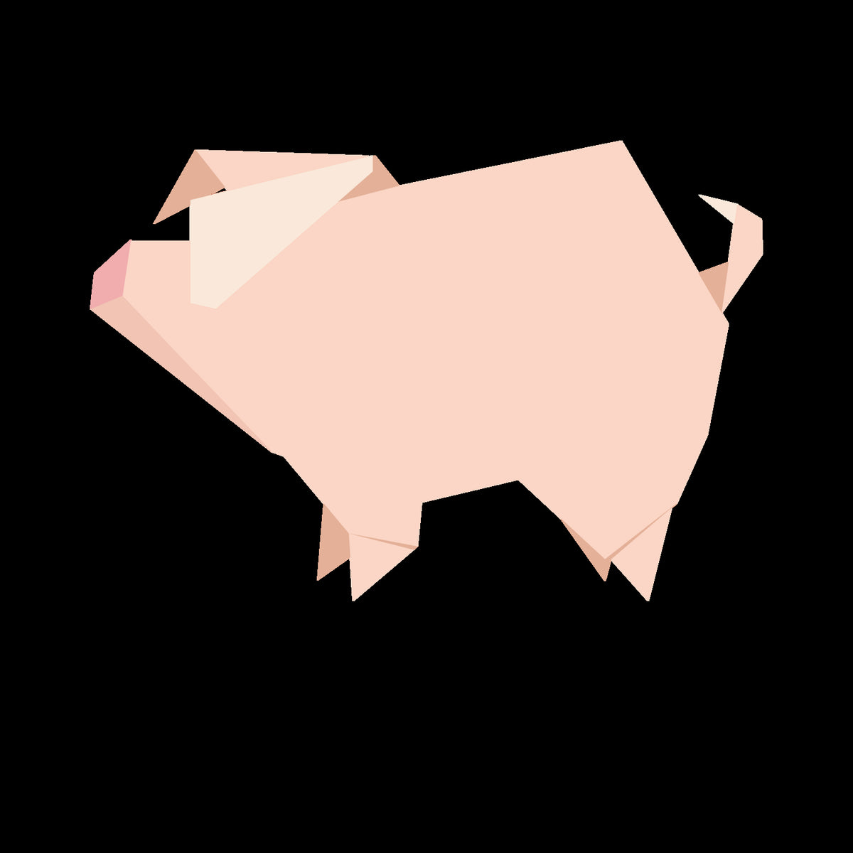 Paper Pigs (Patterns Please) - Art Print by Lalaine Lim | GIANT ART