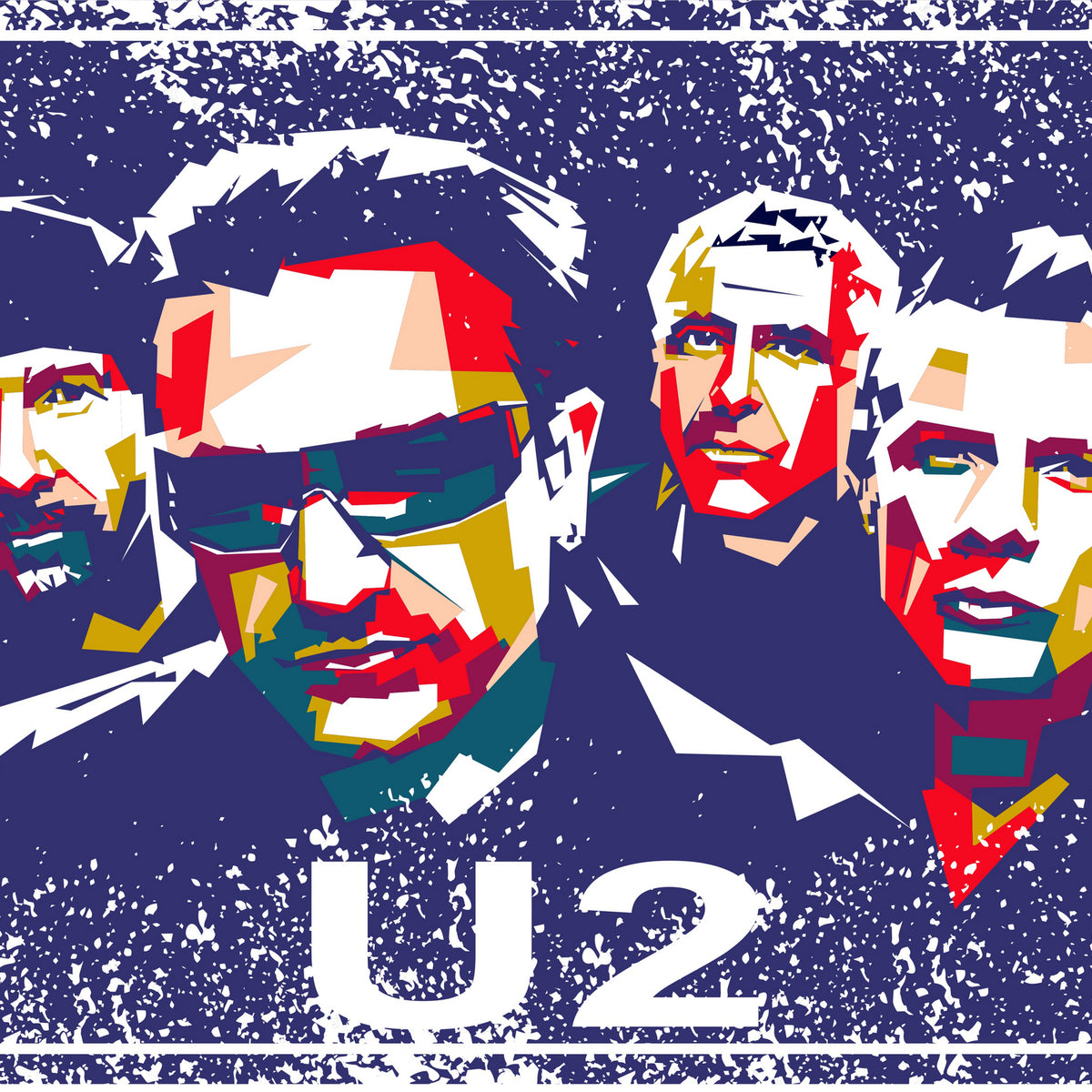 U2 - Art Print by Nur Kholis | GIANT ART
