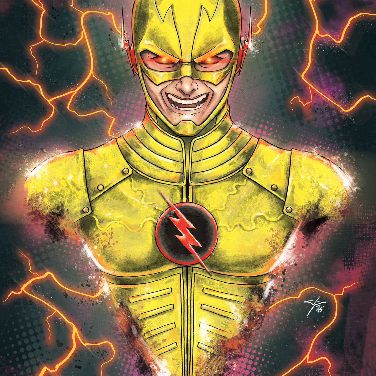 Reverse Speedster - Art Print by John Paul Perez | GIANT ART