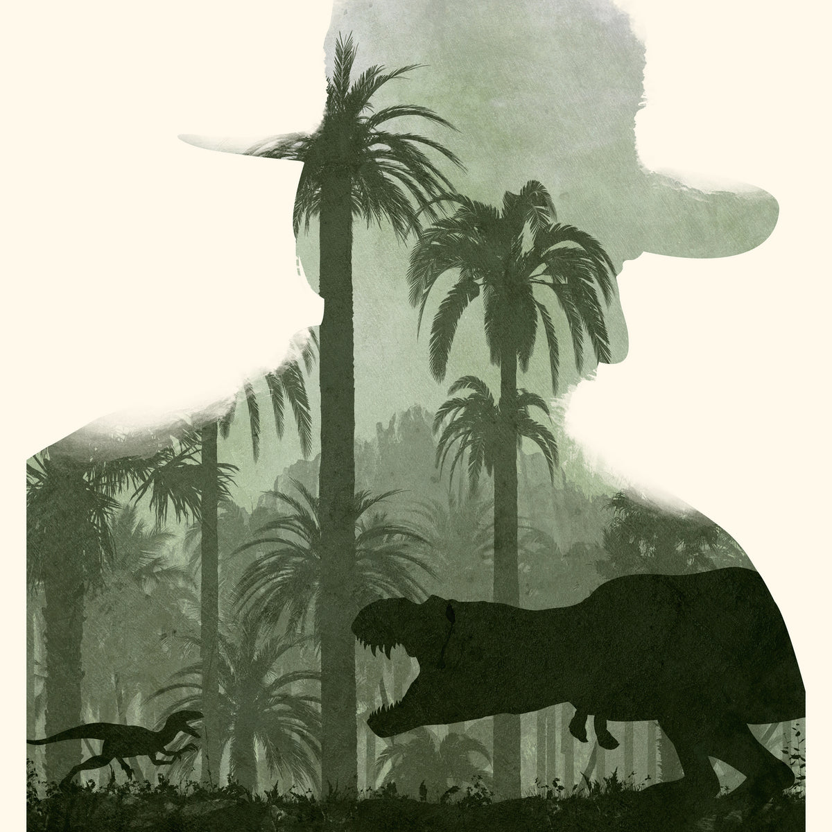 Jurassic Park - Art Print by Ryan Ripley | GIANT ART