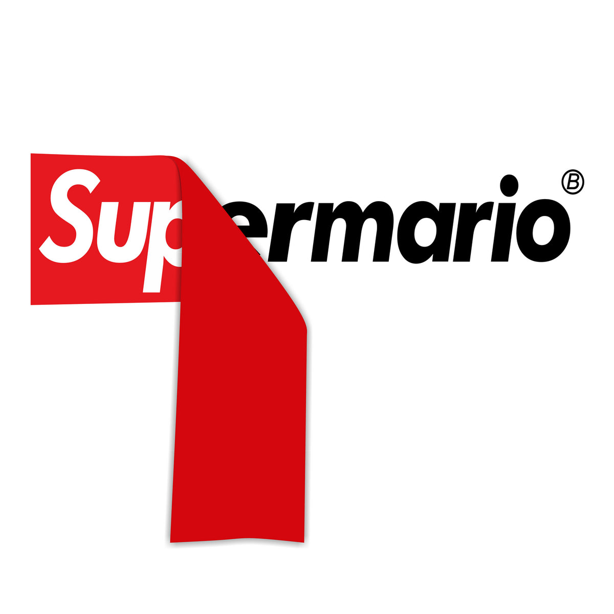 Supreme Mario - Art Print by Rogelio I Luis | GIANT ART