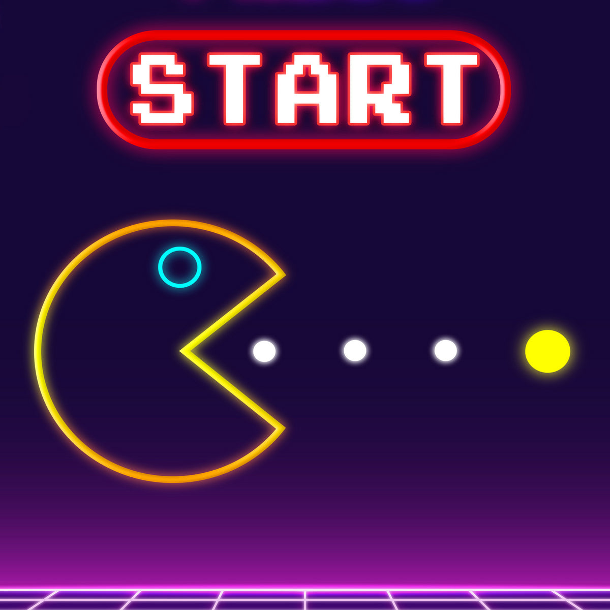 Pacman - Art Print by ishan mishra | GIANT ART