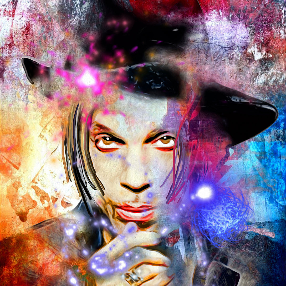 Prince Painted - Art Print by Daniel Janda | GIANT ART