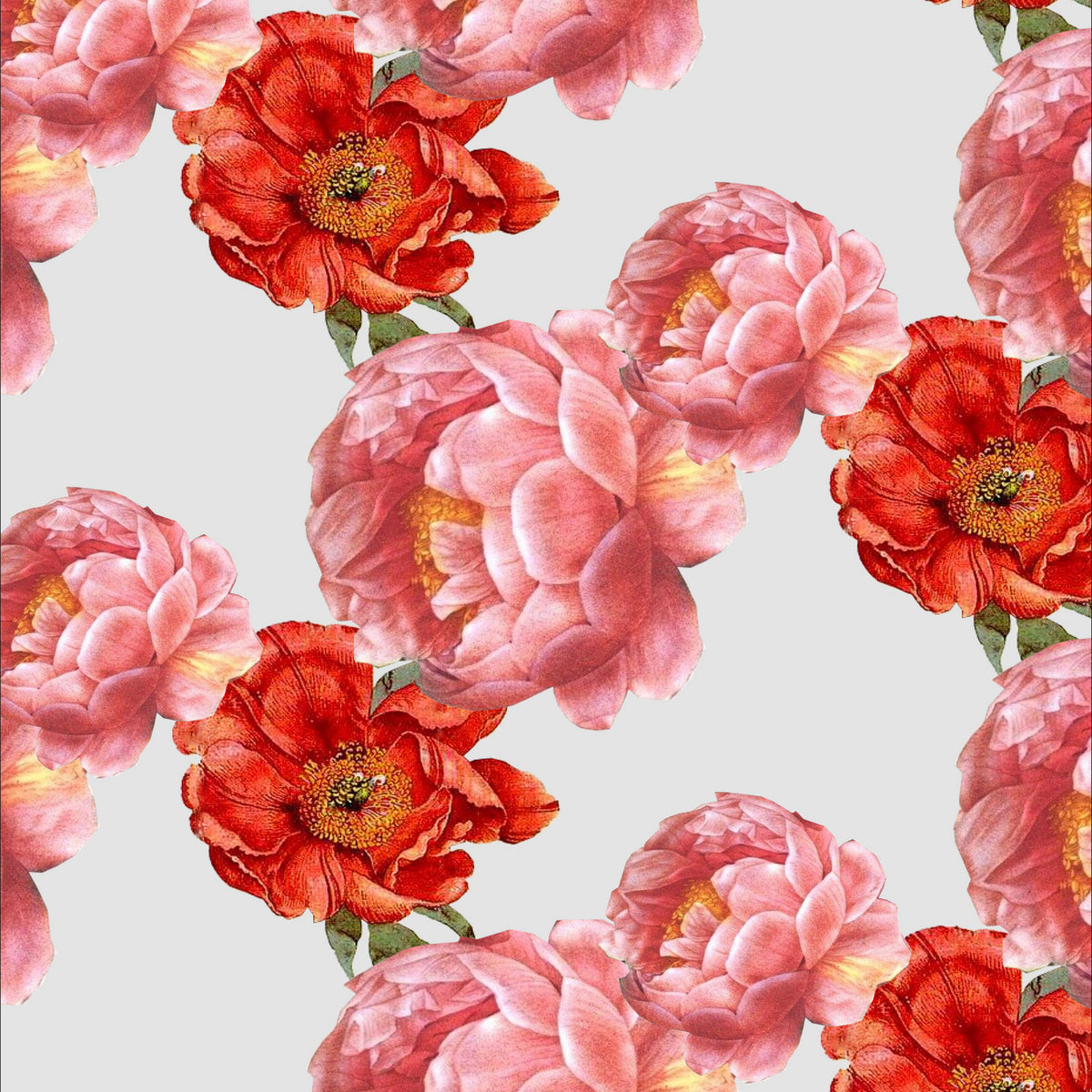 Vintage Floral - Art Print by laura redburn | GIANT ART