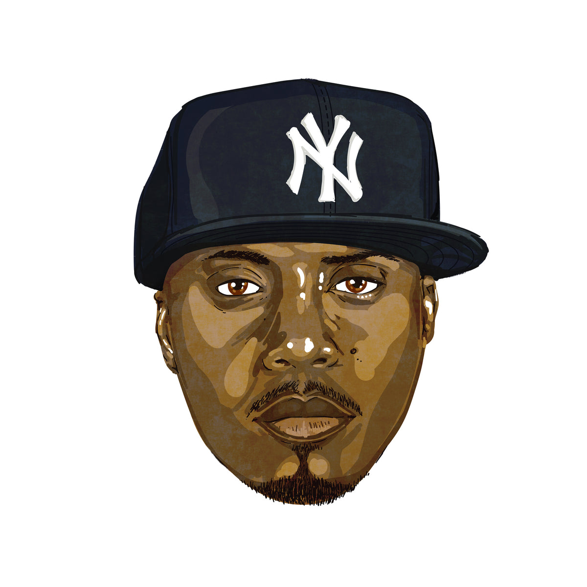 Nas - Art Print by Delano Limoen | GIANT ART