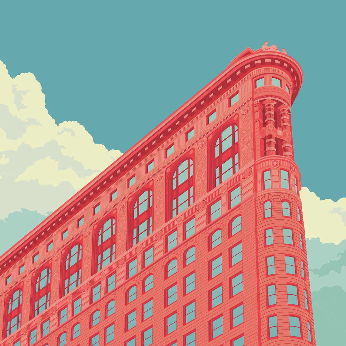 Flatiron Building 2 - Art Print by Remko Heemskerk | GIANT ART