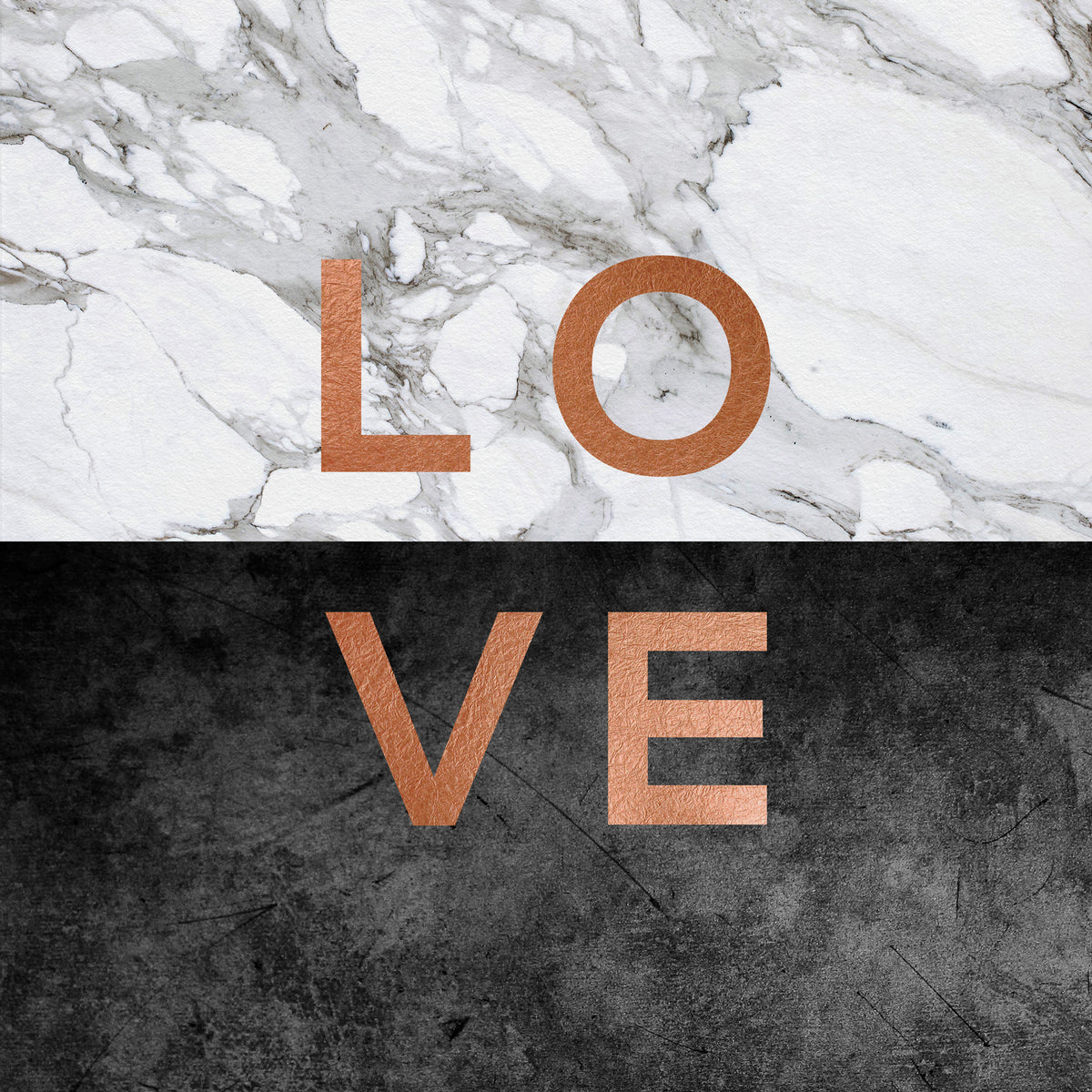 Love Copper - Art Print by Dana Shek | GIANT ART