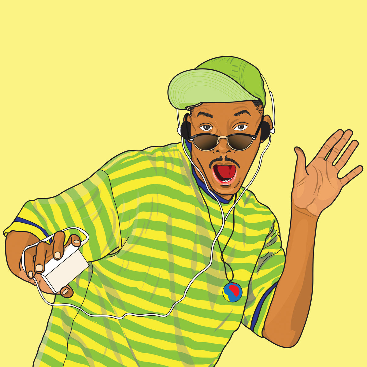 FRESH PRINCE OF BEL AIR - Art Print by Nurul Aimi Binti Yahaya | GIANT ART