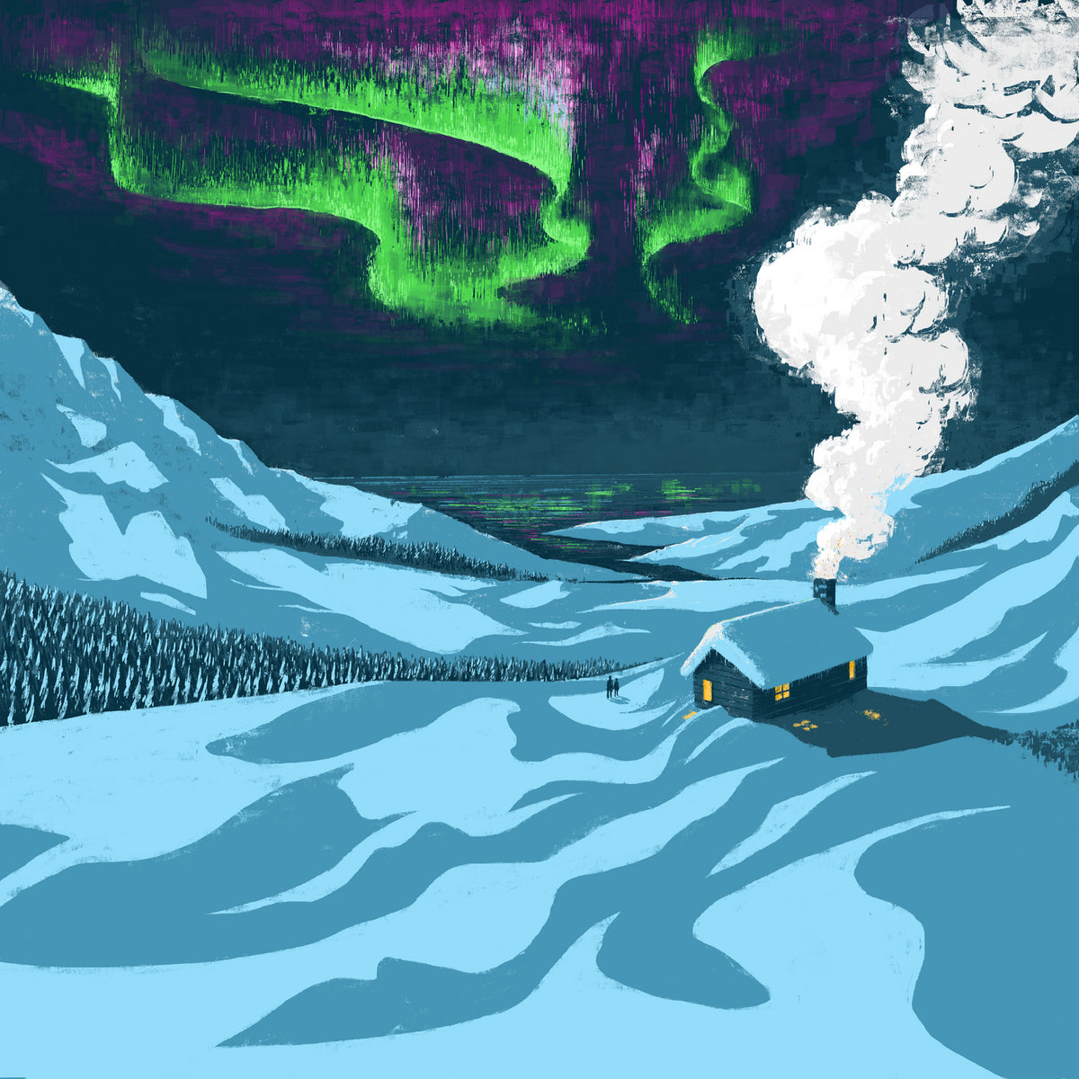 Aurora - Art Print by Mark Frudd | GIANT ART