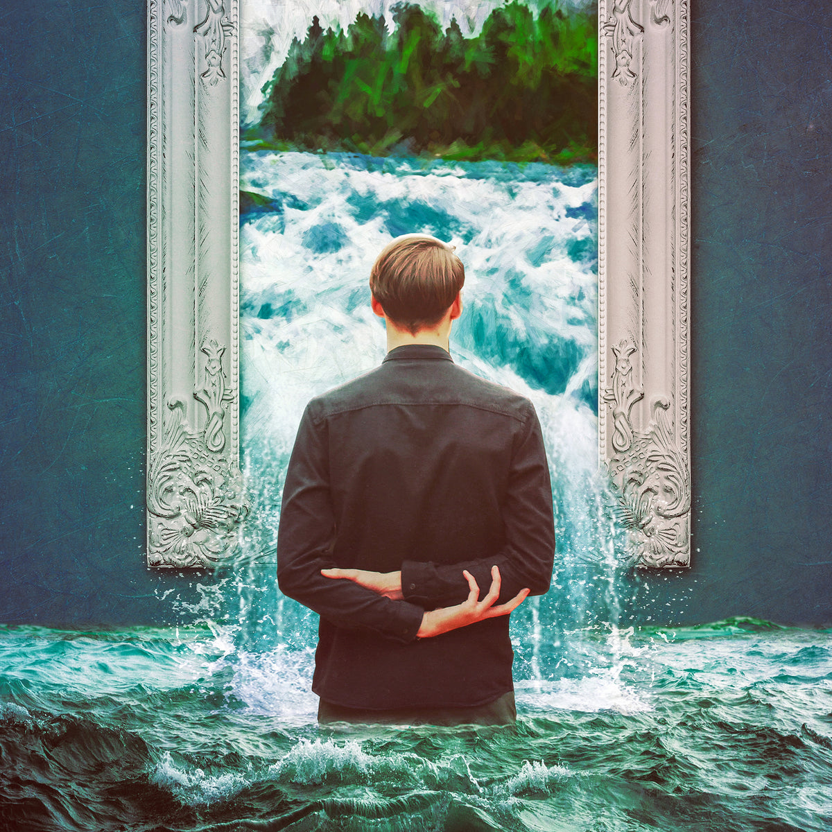 The Observer - Art Print by Seam Less | GIANT ART