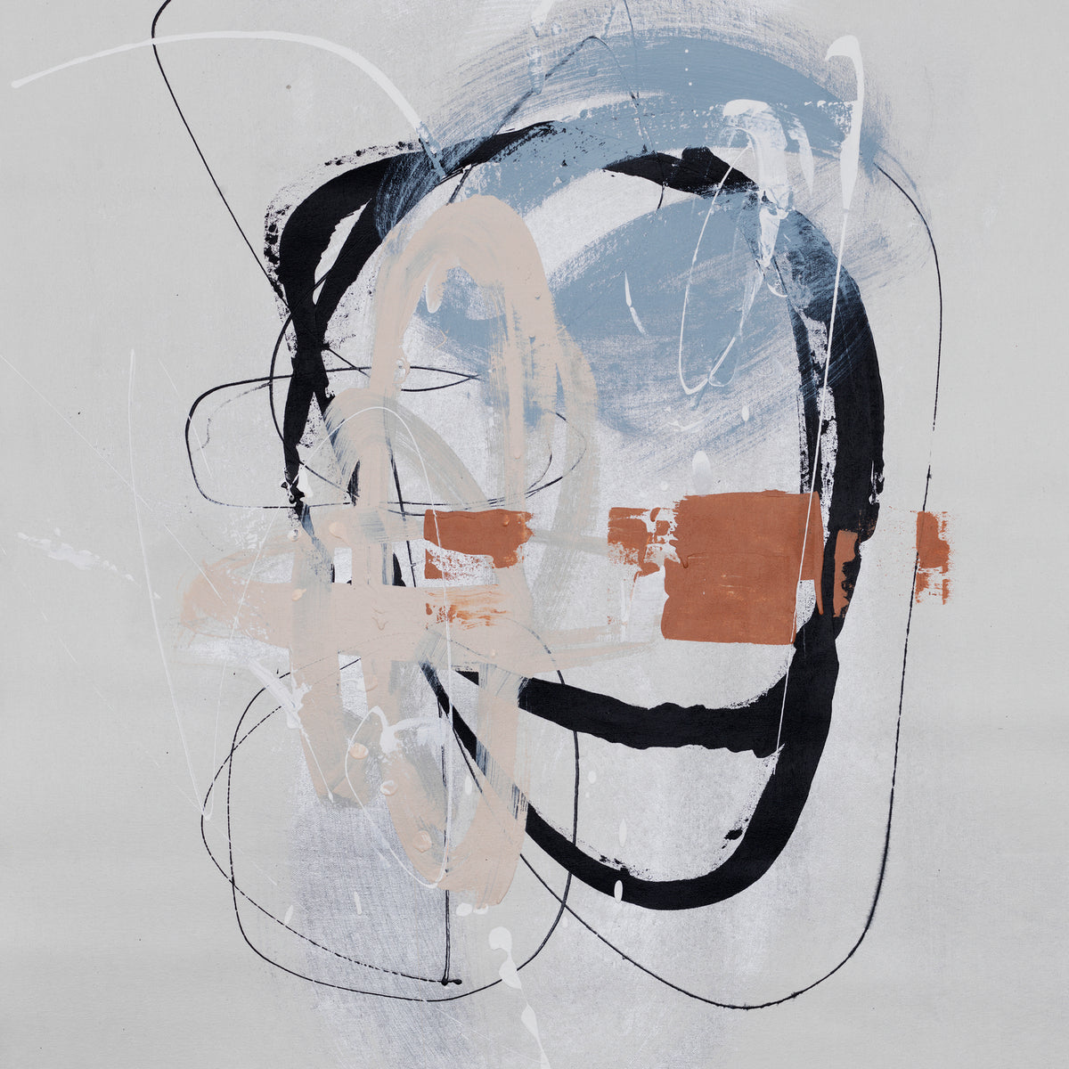 Collision I - Art Print by Daleno Art | GIANT ART