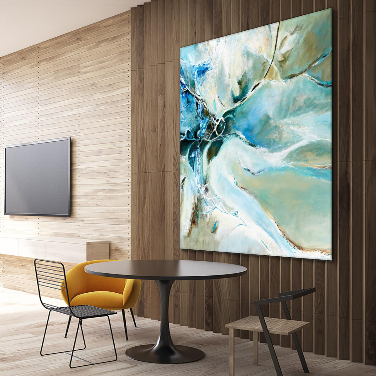 Écume - Art Print by Kathleen Cloutier | GIANT ART