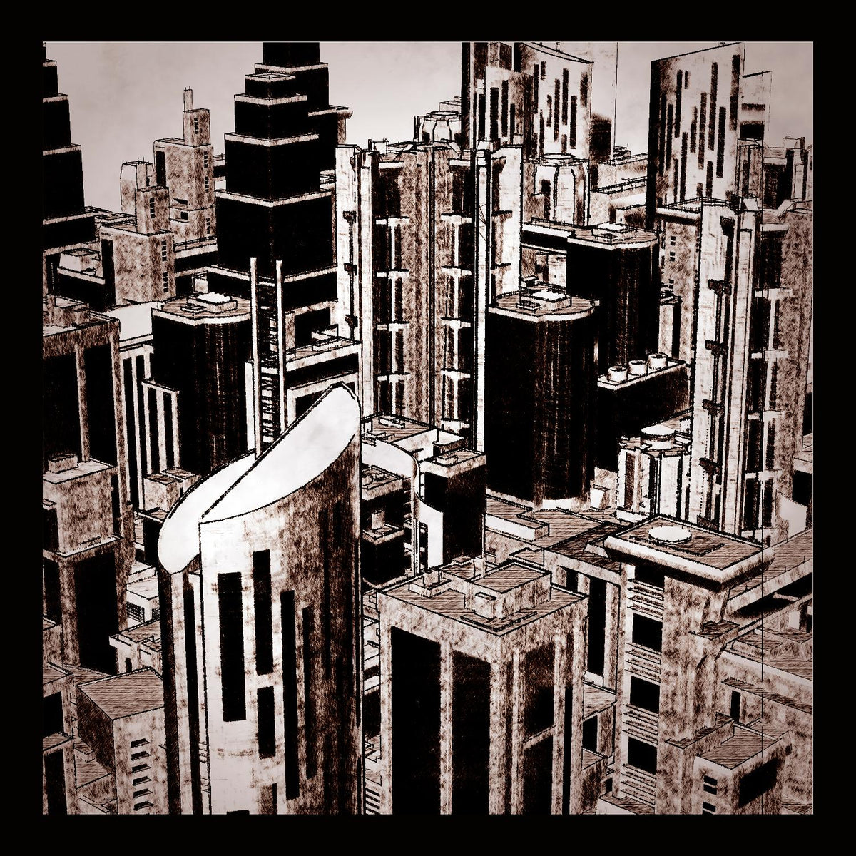 Megapolis 2 - Art Print by Jefd | GIANT ART