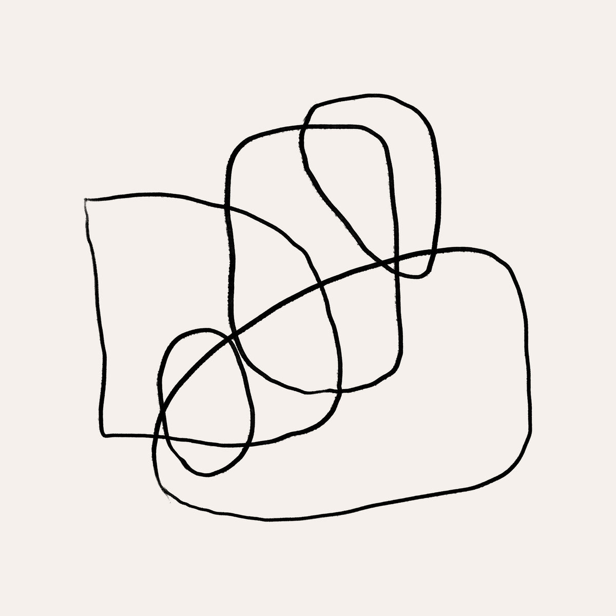 Simple lines - Art Print by Clicart Studio | GIANT ART