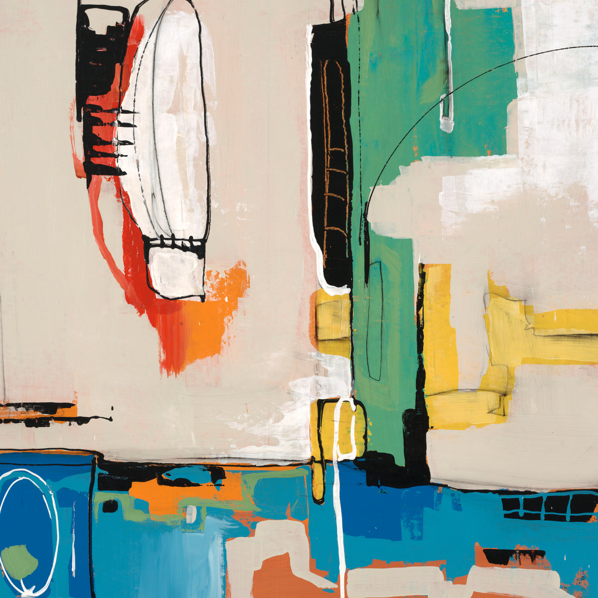 Comic Relief - Art Print by Daleno Art | GIANT ART