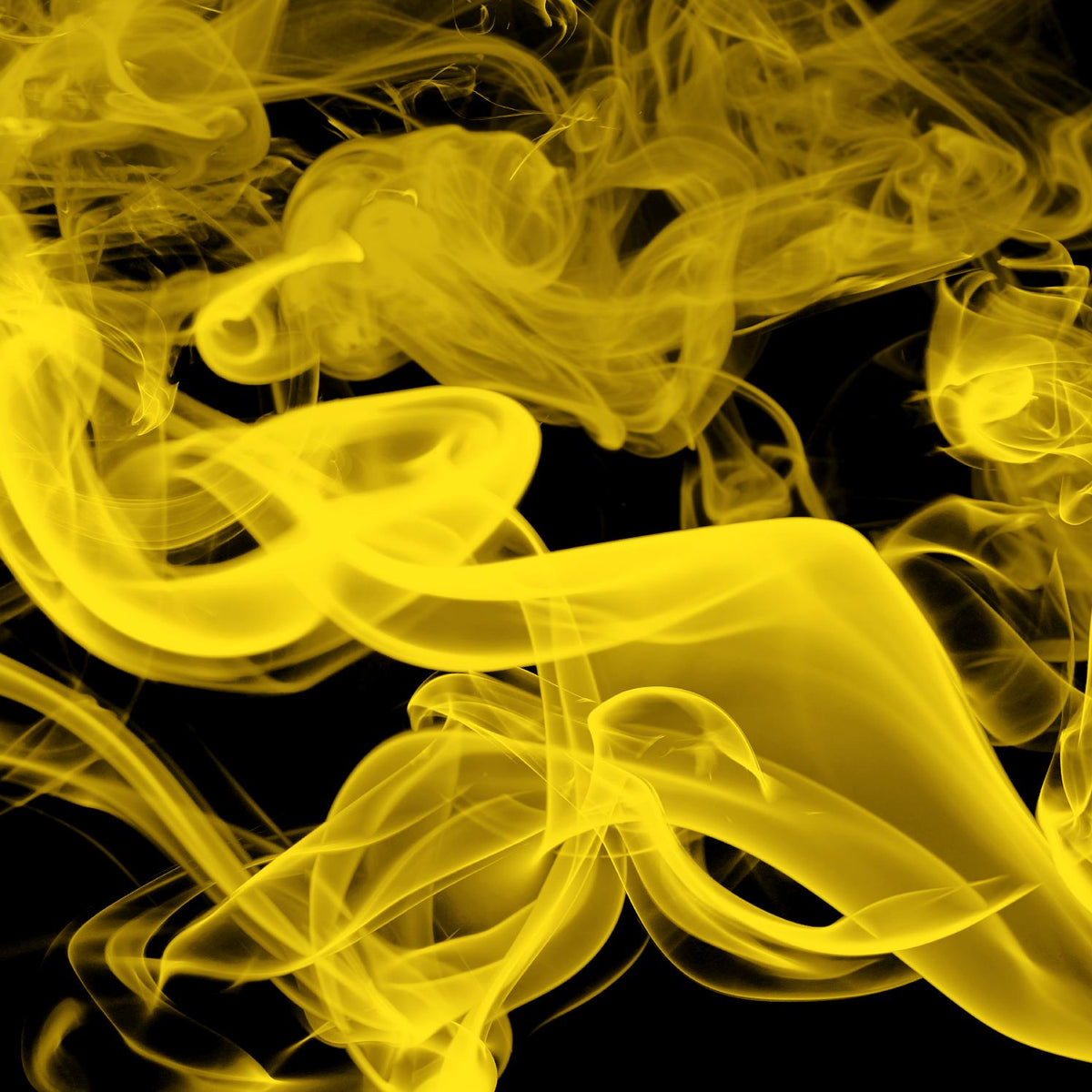 Yellow Smoke - Art Print by GI ArtLab | GIANT ART