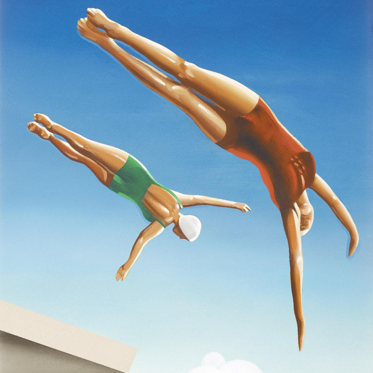 High Dive - Art Print by Gregory Garrett | GIANT ART