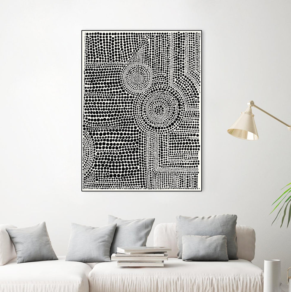 Clustered Dots A - Art Print by Natasha Marie | GIANT ART