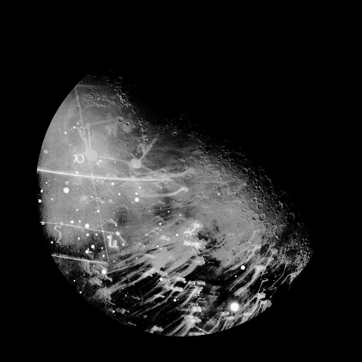 Abstract Moon Phase 2 - Art Print by THE Studio | GIANT ART