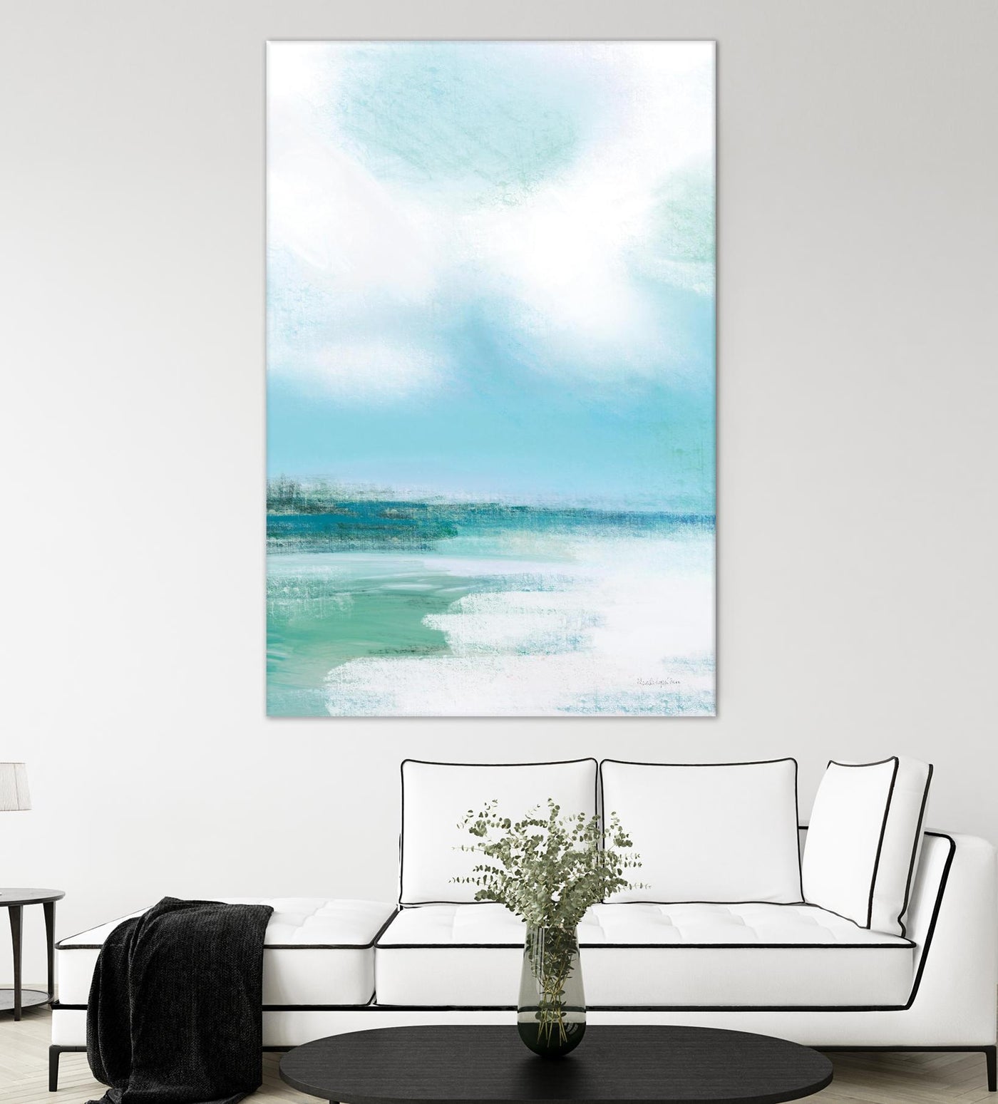 Morning Swim - Art Print by Mercedes Lopez Charo | GIANT ART