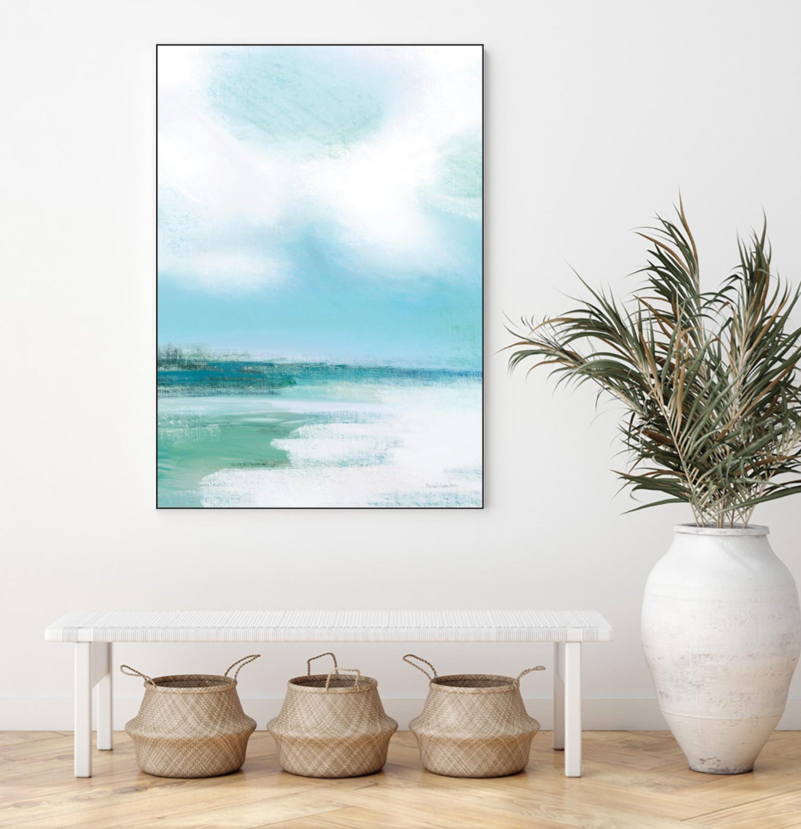 Morning Swim - Art Print by Mercedes Lopez Charo | GIANT ART