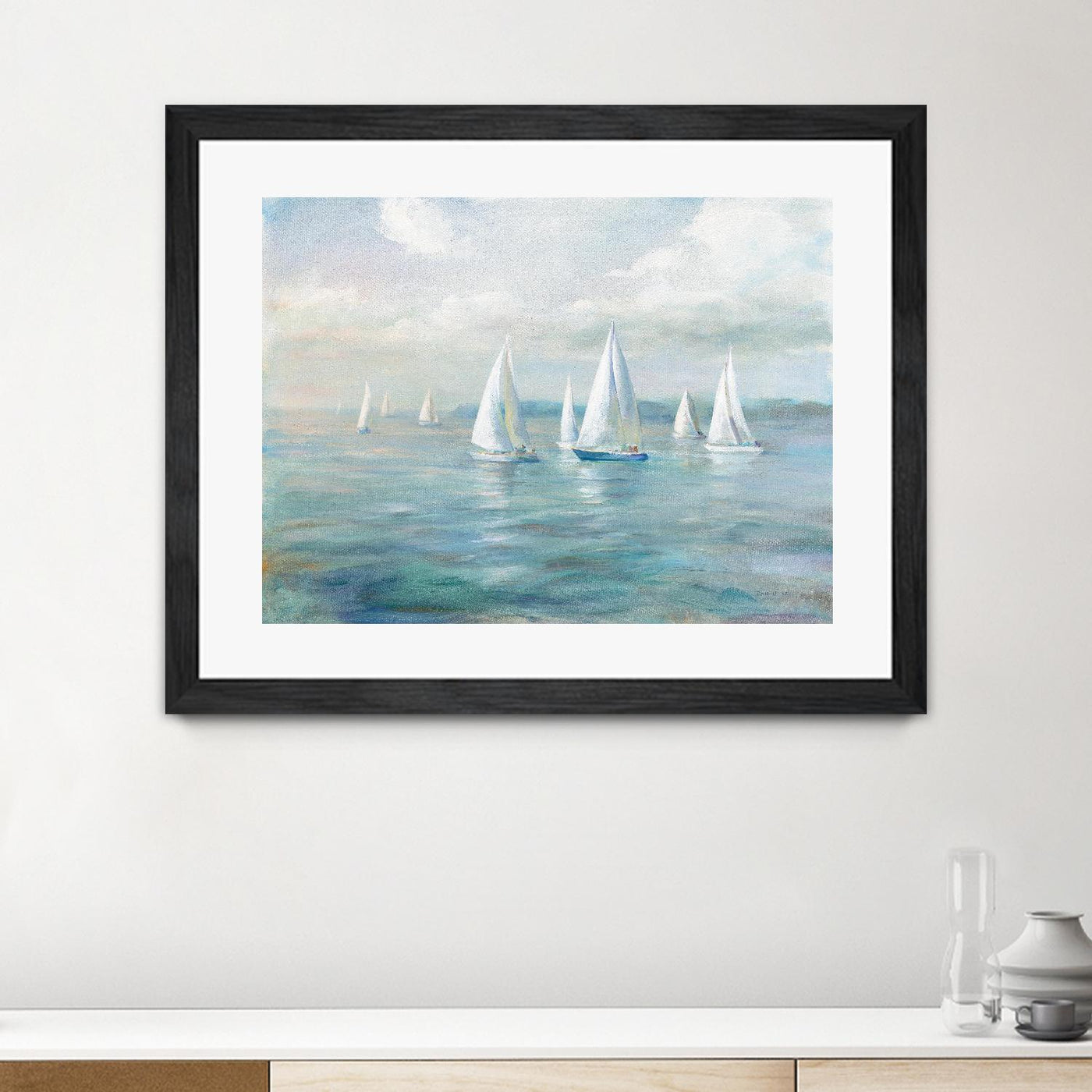 Setting Sail - Art Print by Danhui Nai | GIANT ART