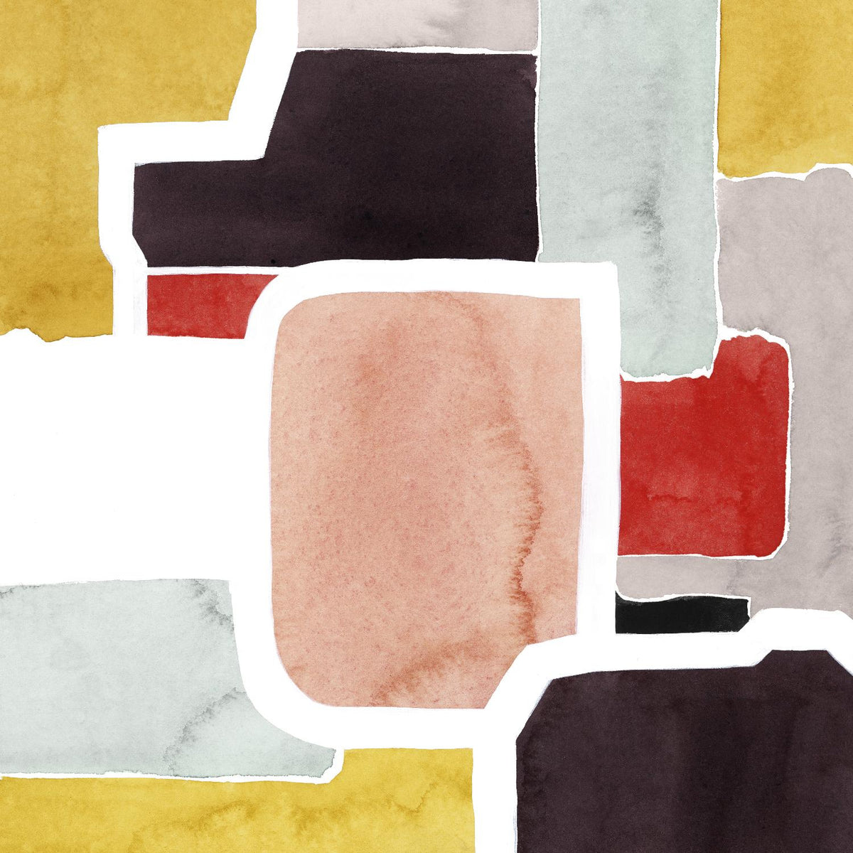 Color Blocking II - Art Print by Grace Popp | GIANT ART