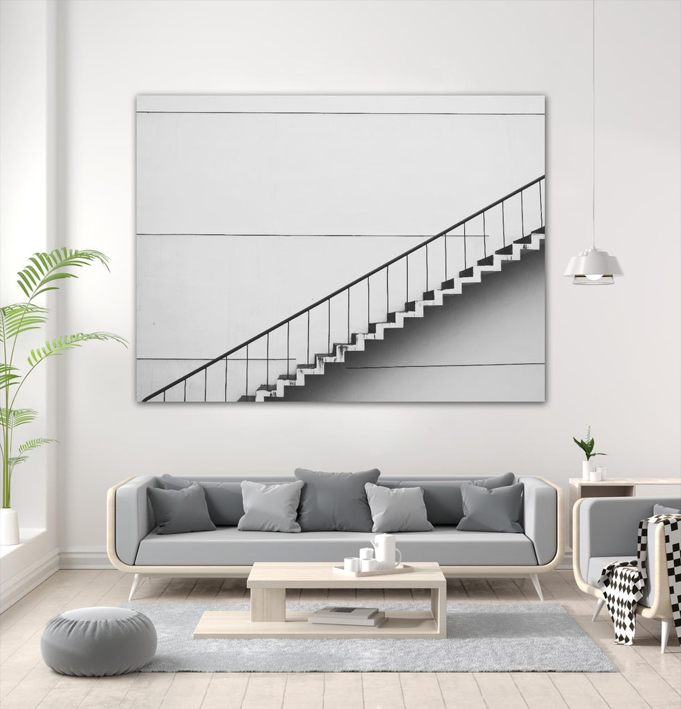 Diagonal Staircase - Art Print by Pexels | GIANT ART